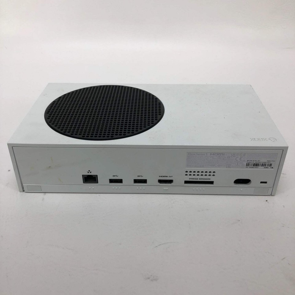 Microsoft Xbox Series S 512GB Console Gaming System White 1883 ...