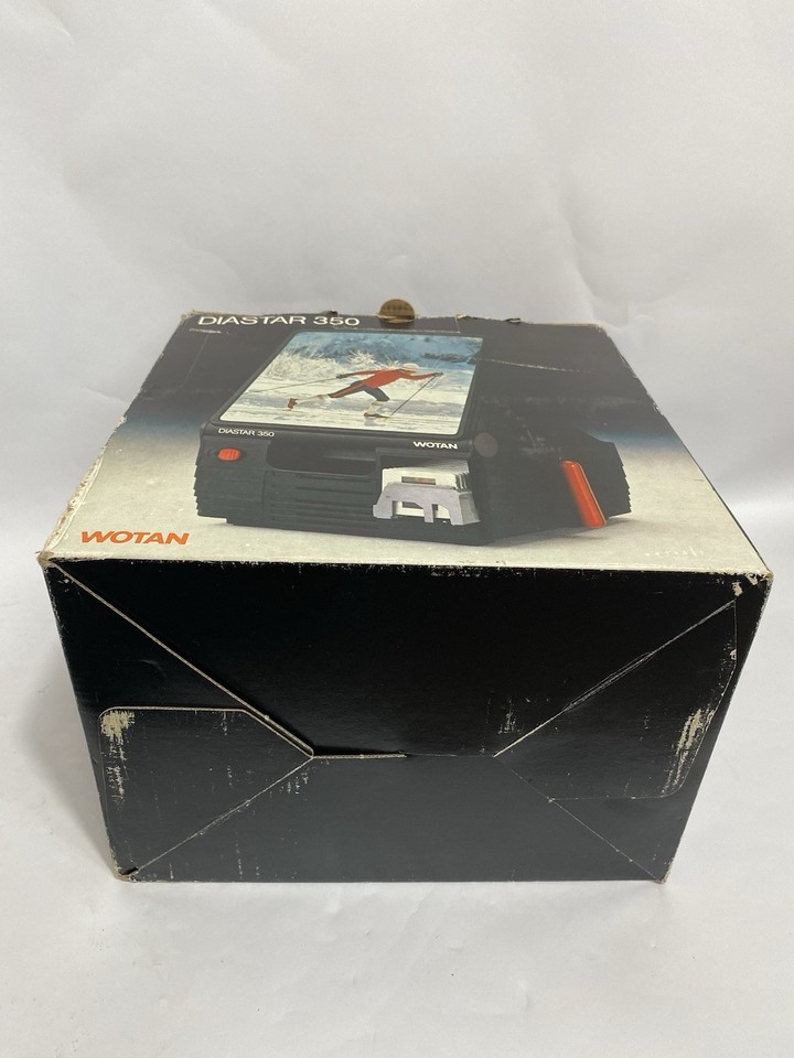 DIASTAR 350 DESKTOP 35-50mm SLIDE VIEWER LARGE SCREEN, BOXED & WORKING ...