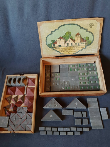 Antik Richters Künstler - Modell - Baukasten , Liebe Heimat , Richter ...