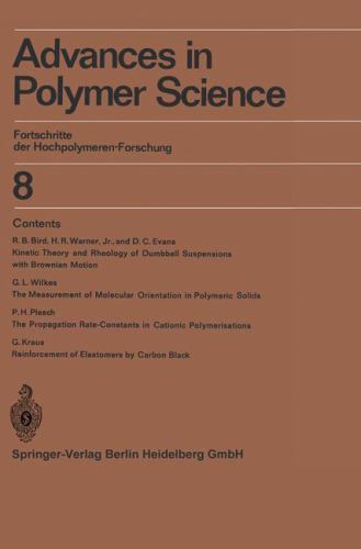 Advances in Polymer Science Ser.: Advances in Polymer Science ...