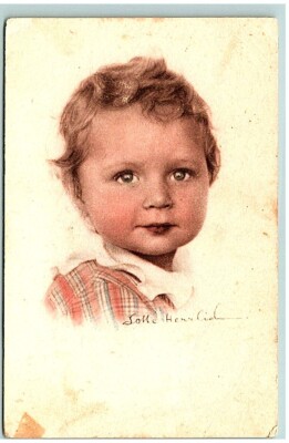 S01-9522, KINDERKOPFE, LOTTE HERRLICH, 1900S POSTCARD | eBay