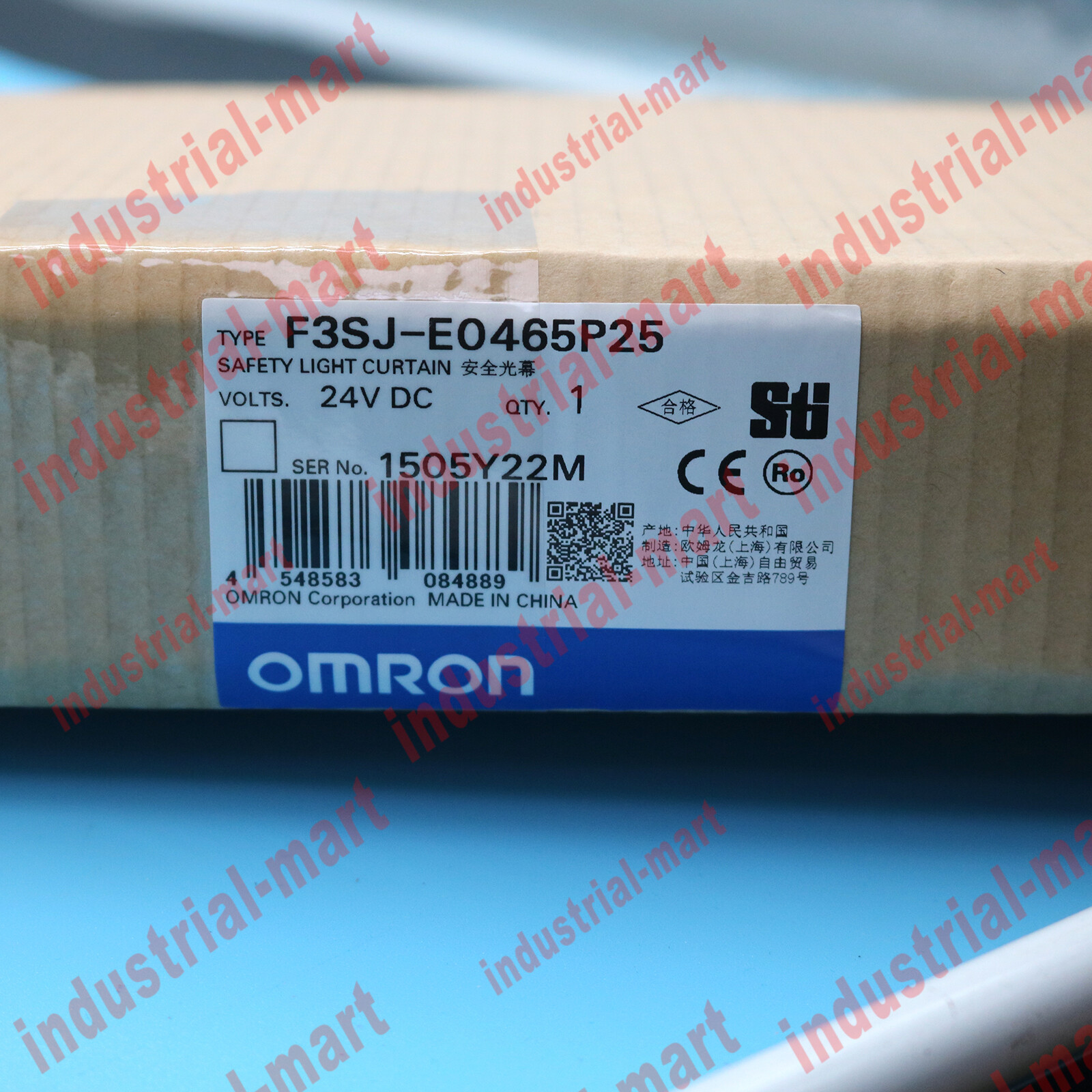 1PC New F3SJ-E0465P25 F3SJE0465P25 Omron Safety Light Curtain Free ...