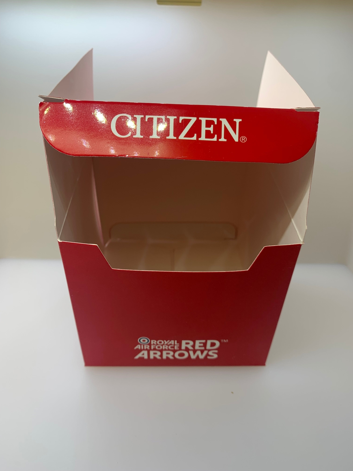 Genuine Original Citizen Royal Air Force Red Arrows RAF (Watch Box ONLY ...