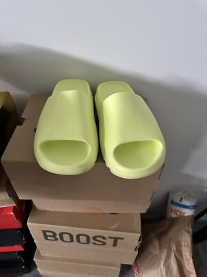 adidas Yeezy Slide Glow Green (2022 Restock) HQ6447 - All Sizes | eBay