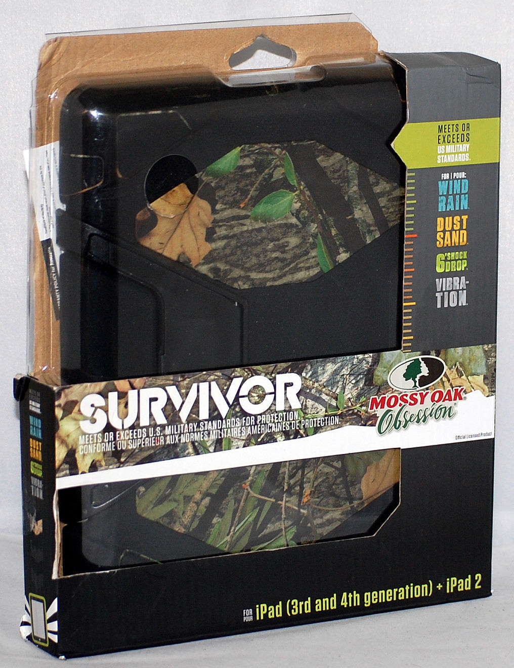 Griffin GB37583 Survivor Mossy Oak Obsession Case for Select Apple iPad ...
