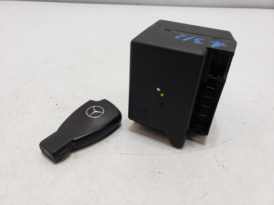 00-06 OEM Mercedes W220 S500 Ignition Switch Slot Start Module W/ Key ...