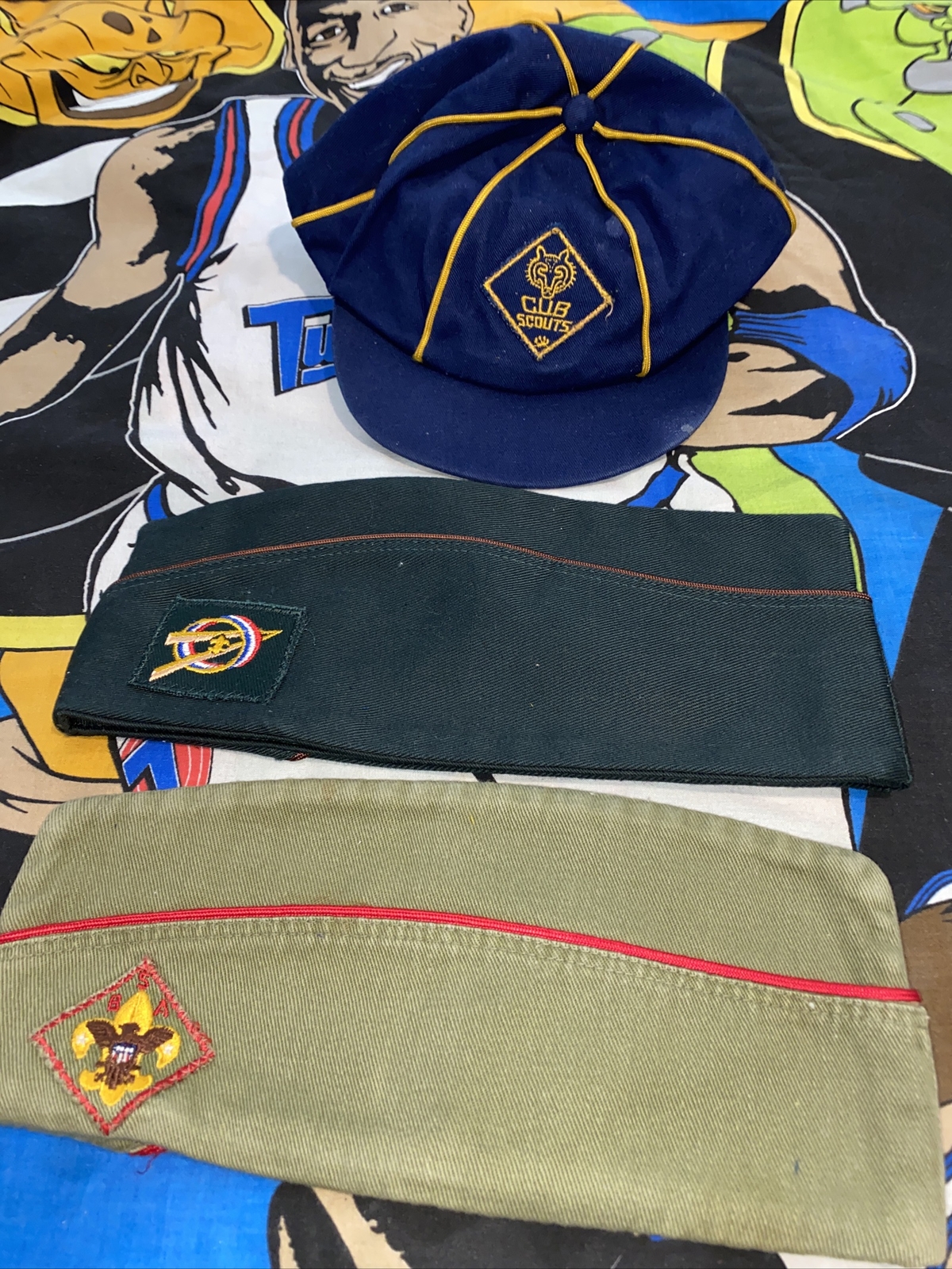 Vintage 1960s Boy Scout Explorer Garrison Cap Hat cub BSA sanforized ...