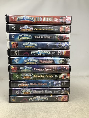 Power Rangers VHS Lot - town-green.com
