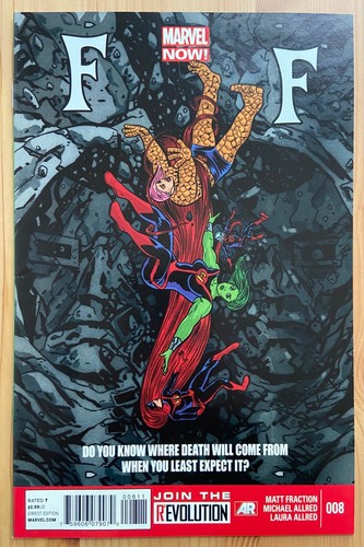 FF #8 Fraction Allred Marvel Now! 2013 NM- Fantastic Four 1st KID ...