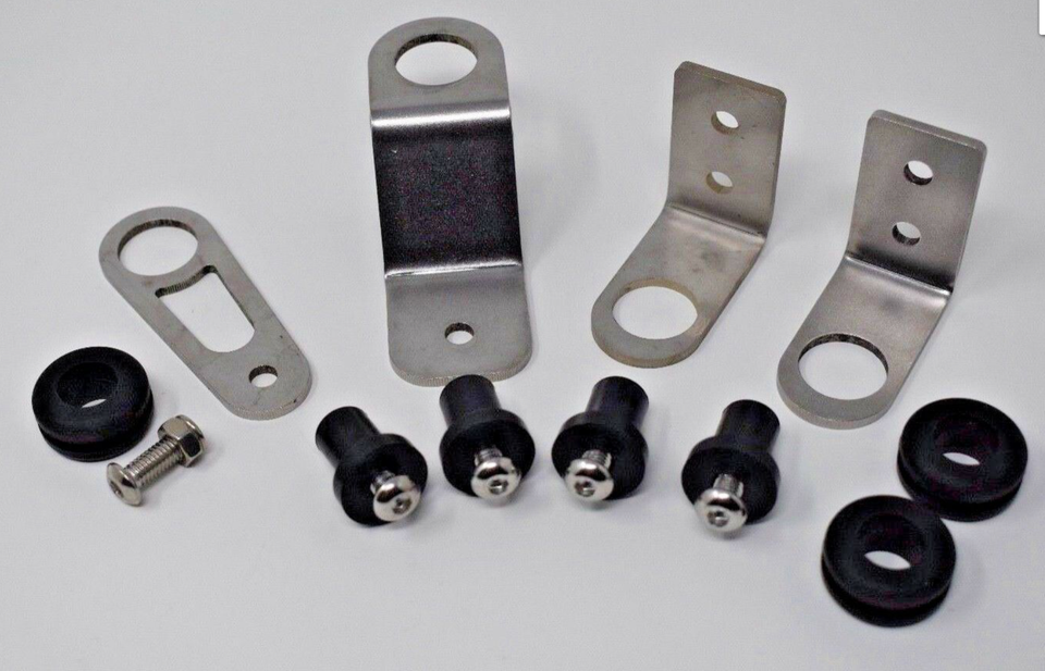 K- Swap Driver Side Radiator Hose Kit W/ Brackets Fan Hose Bung K20 EG ...