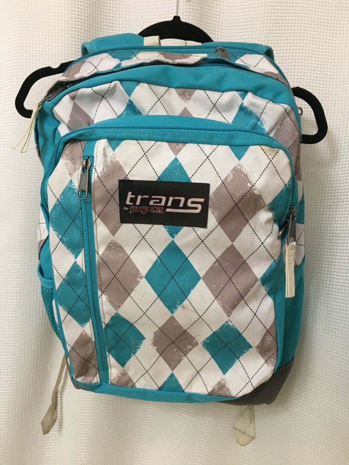 Trans by JanSport 17" Supermax Backpack- Aqua Blue Wh… - Gem