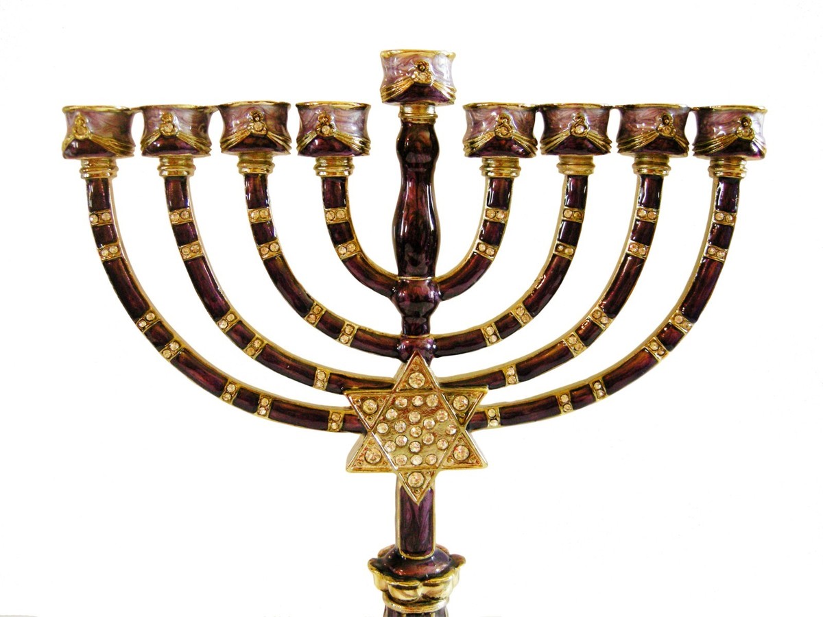 Candelabro Vela Menorah