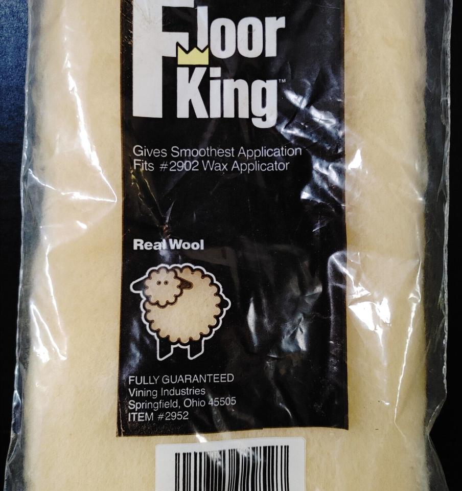 Floor King Wool Wax Applicator Refill For Tile / Hardwood #2952 Fits ...