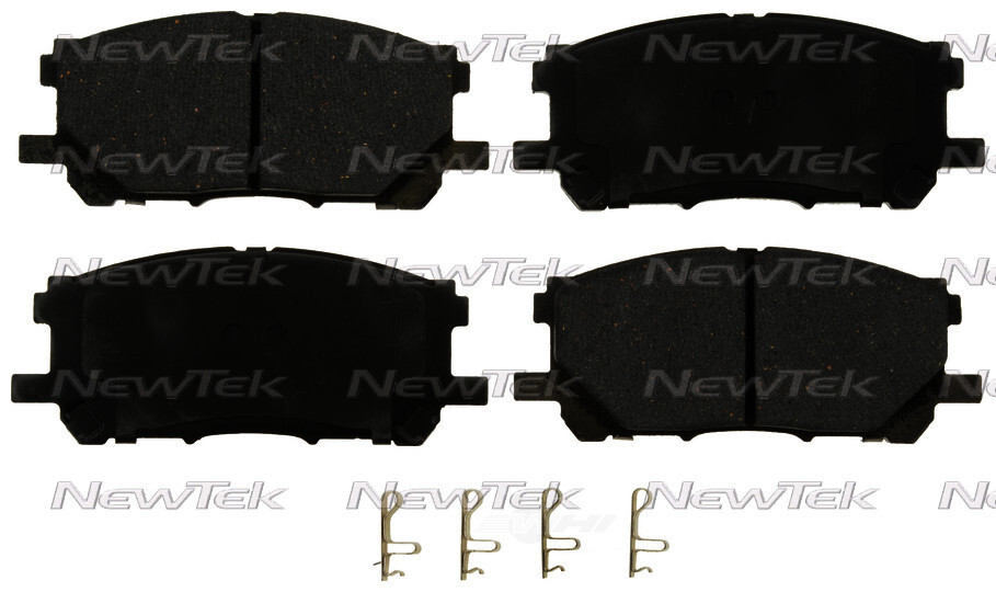Disc Brake Pad Set-Galaxy Ceramic Disc Pads with hardware NewTek ...