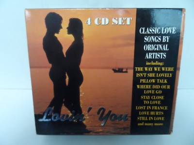 Lovin You, Various, Classic Love Songs by Original Artist 4 CD Set | eBay