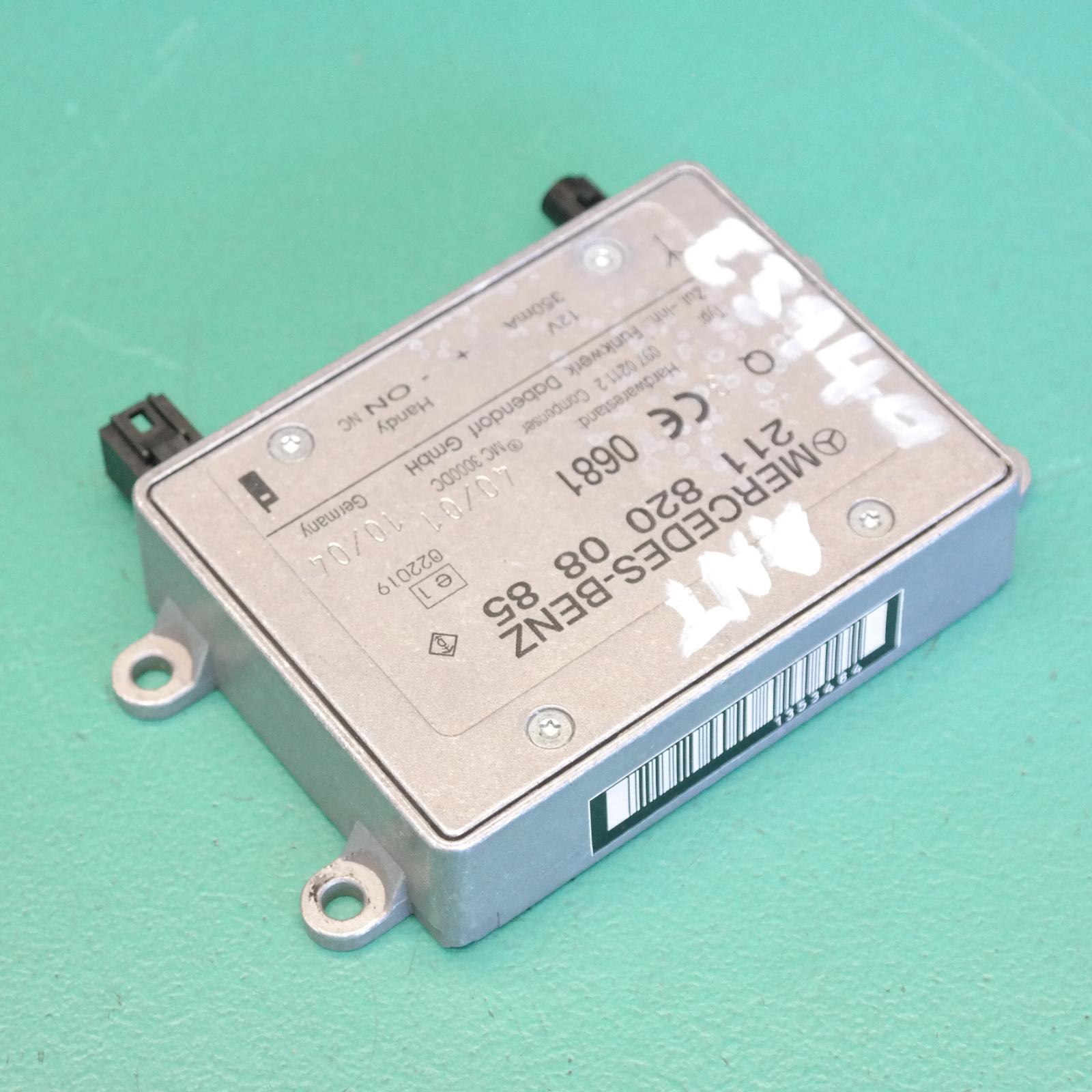 MERCEDES SL CLASS ECU MODULE #E3940 R230 # Antenna ECU # (0885) *82-366 ...