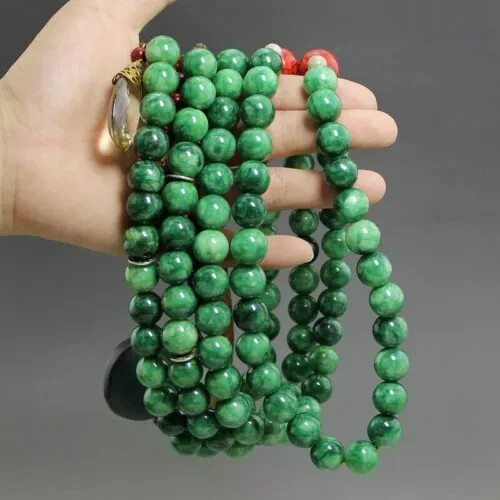 Old Chinese Dynasty Green Jade Gem Crystal Palace Minister Official ...