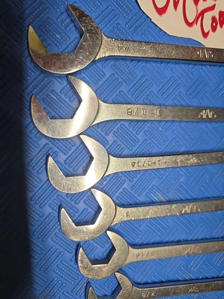 Mac Tools 4-Way Open-End Angle Wrench Set ,SAE open End Wrench Set | eBay