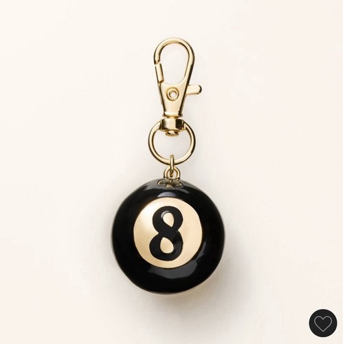 NEW Kate Spade x Target Magic 8 Ball More Fries Key Fob Chain Keychain ...