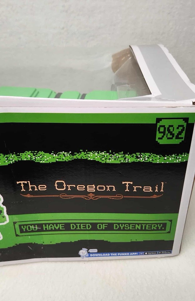 Funko Pop Rides Super Deluxe The Oregon Trail Oxen and Wagon Green ...