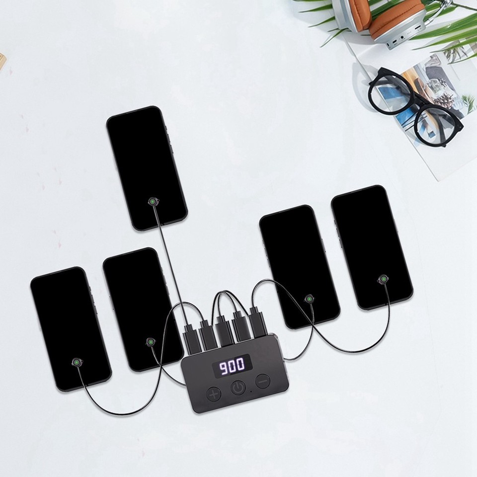 Telefonbildschirm Auto-Clicker-Gerät Physikalische Simulation ...