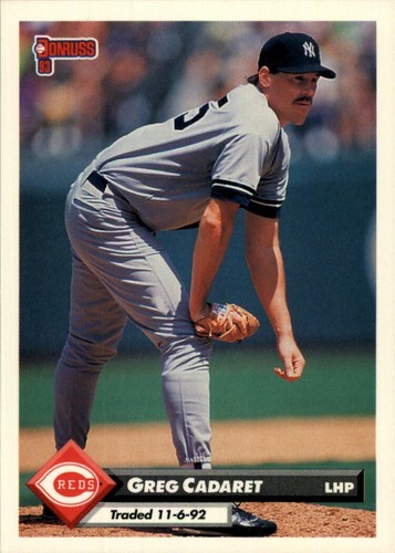 1993 Donruss Greg Cadaret #610 | eBay