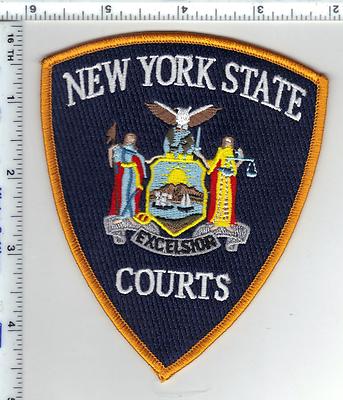 New York State Courts Shoulder Patch current version | eBay
