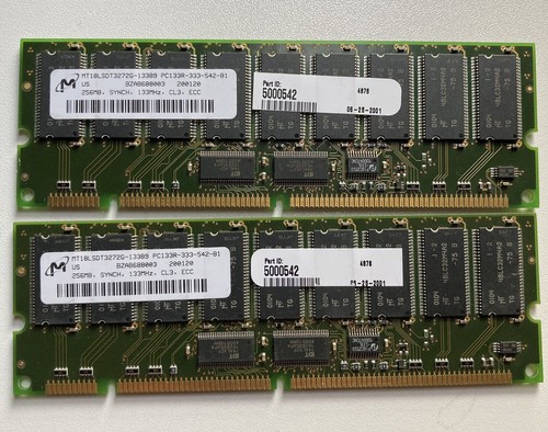 Micron MT18LSDT3272G-133B1, Micron Tech, Memory Module, 256MB, SDRAM ...
