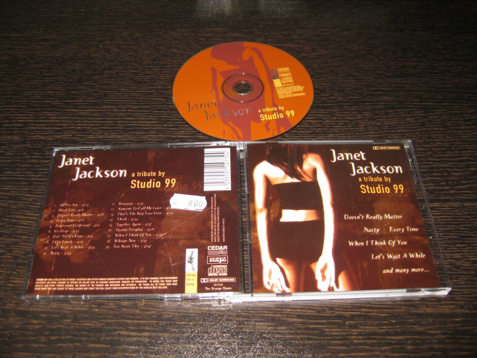 CD JANET JACKSON Un Hommage Par STUDIO 99 | eBay