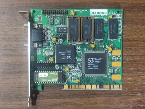 Diamond Stealth Video S3 Vision 868 PCI VGA card 2MB DRAM | eBay Australia