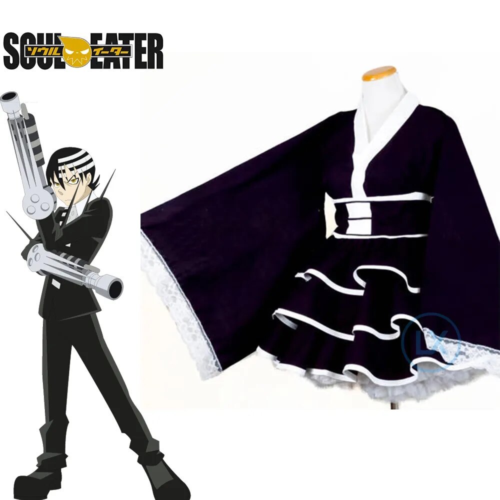 Death The Kid Shinigami Outfit Soul Eater Costume Death The Kid