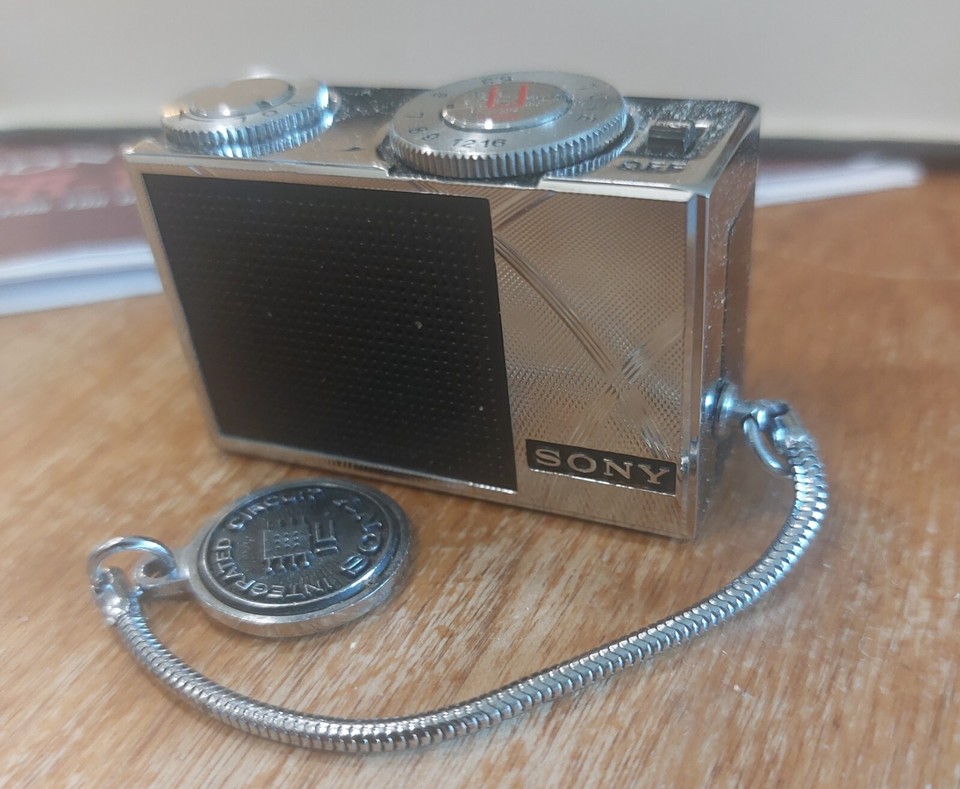 Vintage 1970 Sony ICR120 Transistor radio. WORKING! | eBay