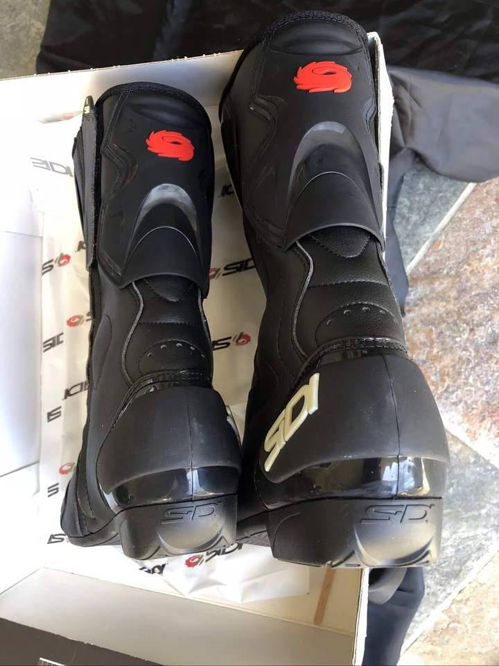 Sidi stivali fusion black 47 eu / 12.5 us NEW in Box! | eBay