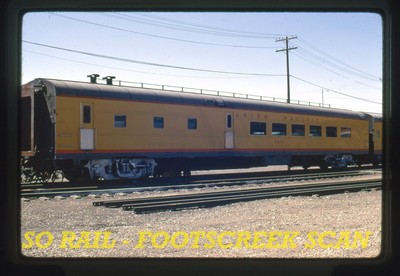 UP PASSENGER CAR 4812 IN 1969 ORIG KODA SLIDE | eBay