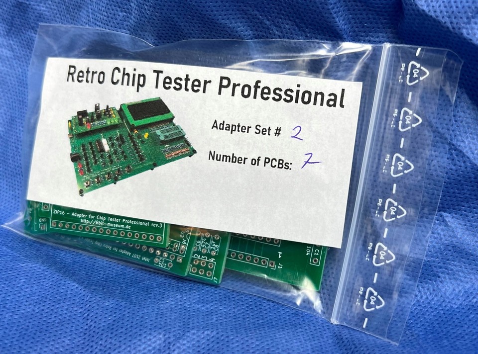 Retro Chip Tester Professional Adapters Set 2 - "Common ICs" | eBay