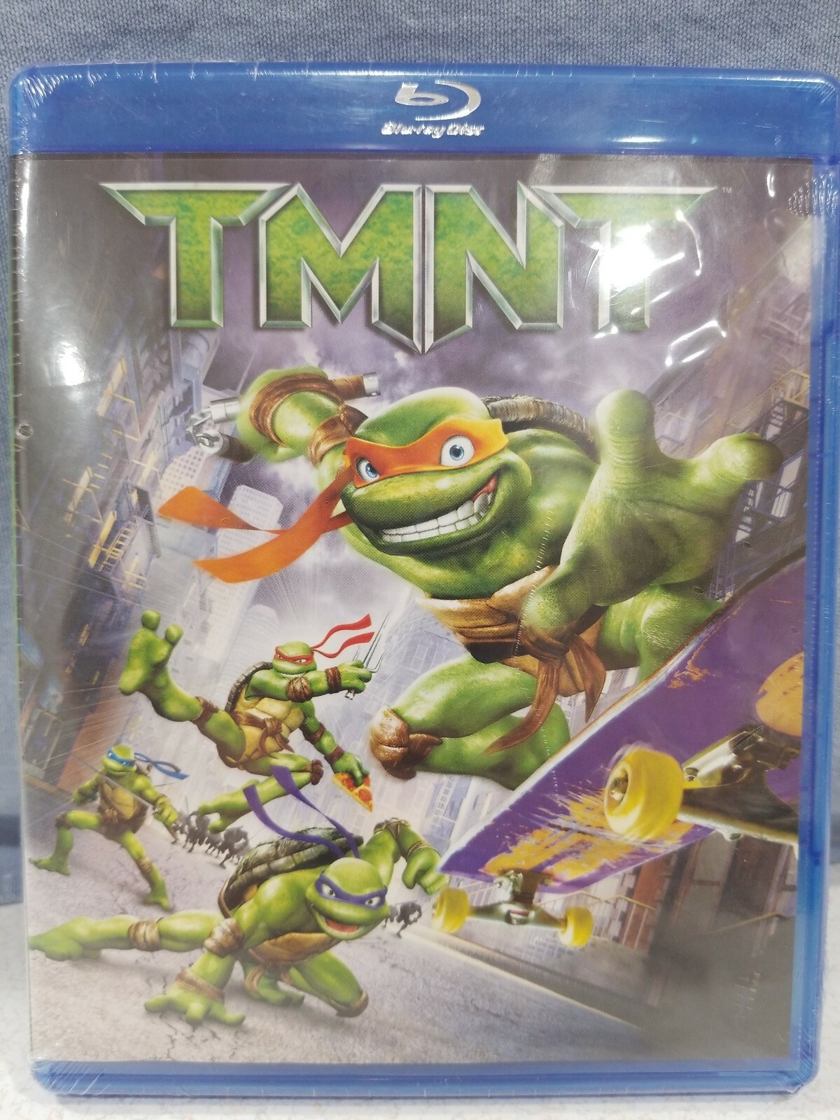 TMNT Teenage Mutant Ninja Turtles Blu-Ray NIP Animated Movie DVD 2007 ...