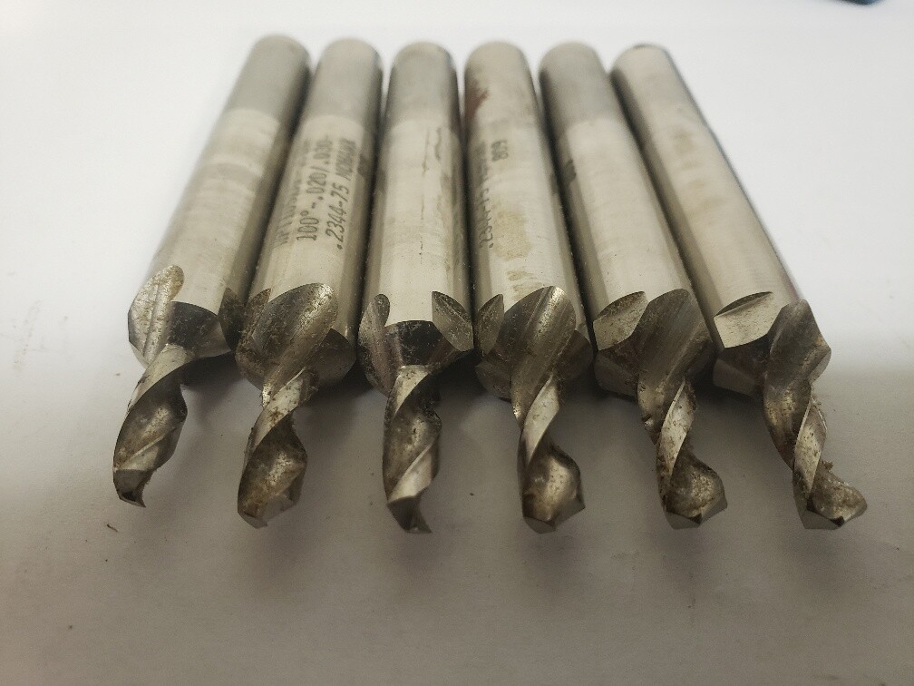 MOHAWK TOOL DRILL & COUNTERSINK COMBO. .2344 Dia.. 1/2 SHANK | eBay