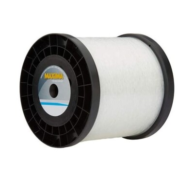 Maxima Fishing Line Service Spool, 20 lb test, 2630 yd, Clear | eBay