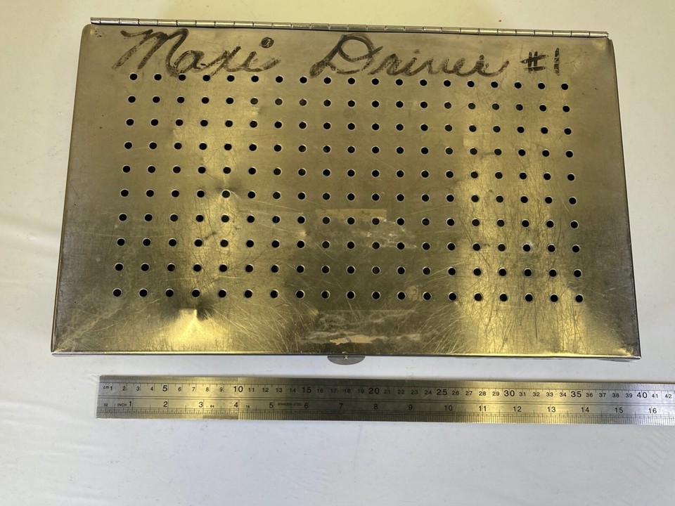 10 Piece 3M Maxi Driver Large Bone Pneumatic Drill & Saw Set w/ Case ...