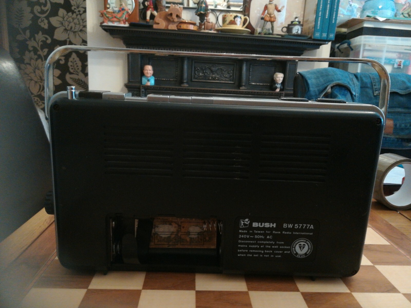 Vintage 1970s Bush BW5777A Portable VHF Radio *** ONLY FM WORKING ...