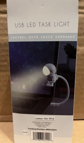 Astronaut NASA Space USB LED Task Light Control With Voice Command. | eBay