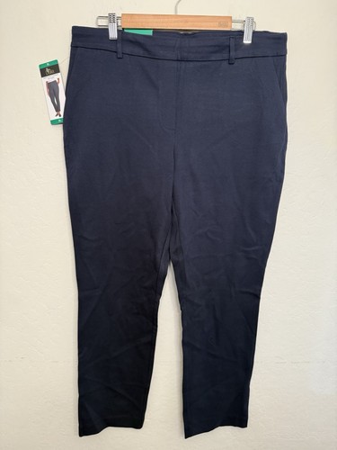 Women's DALIA Built in Tummy Control Panel Pant Size XL Color Navy | eBay
