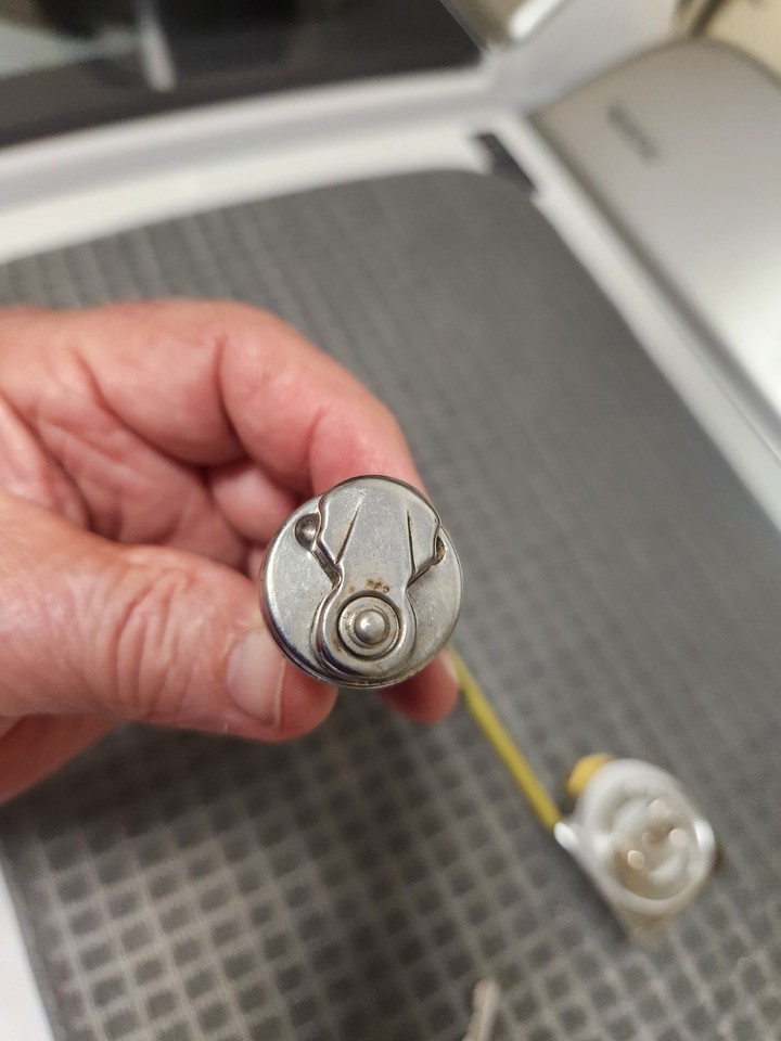 NOS Mopar Door Lock Cylinder 1948 Plymouth Dodge Chrysler DeSoto With 2 ...