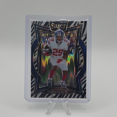 2024 Panini Select Concourse #61 Tyrone Tracy Jr. Zebra Prizm (RC ...