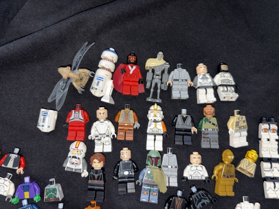 Lego Star Wars Minifgure Part Lot Magna Droid Pearl Sand Blue Battle ...