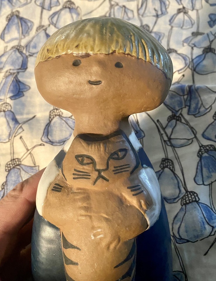 Rare Figure Lisa Larson "Pelle", Ceramic, Signed Pelle LL Sweden ...