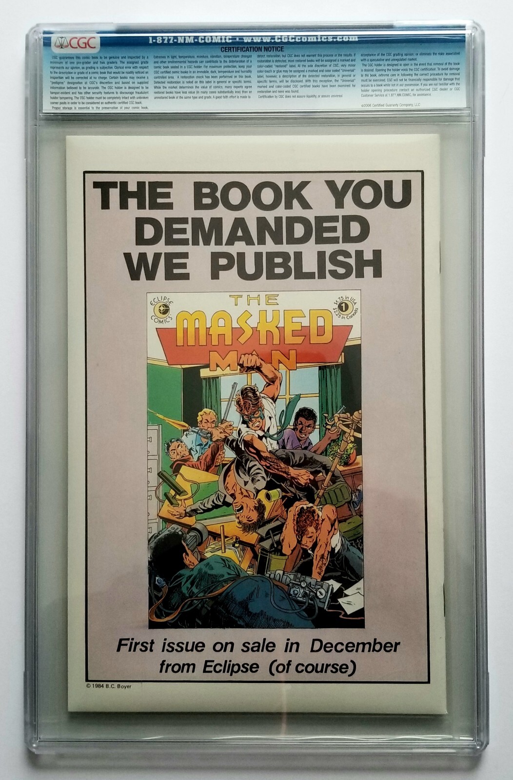 BERNI WRIGHTSON - Master of the Macabre #5 - CGC 9.8 White Pages ...