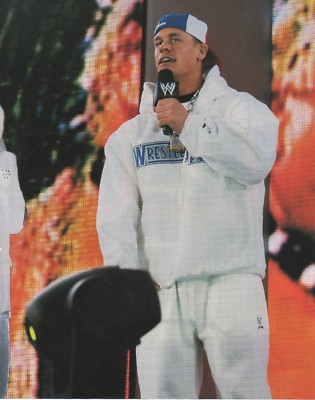 John Cena Magazine Page 8x10.5 Promo Photo New WWE Wrestler Wrestling ...