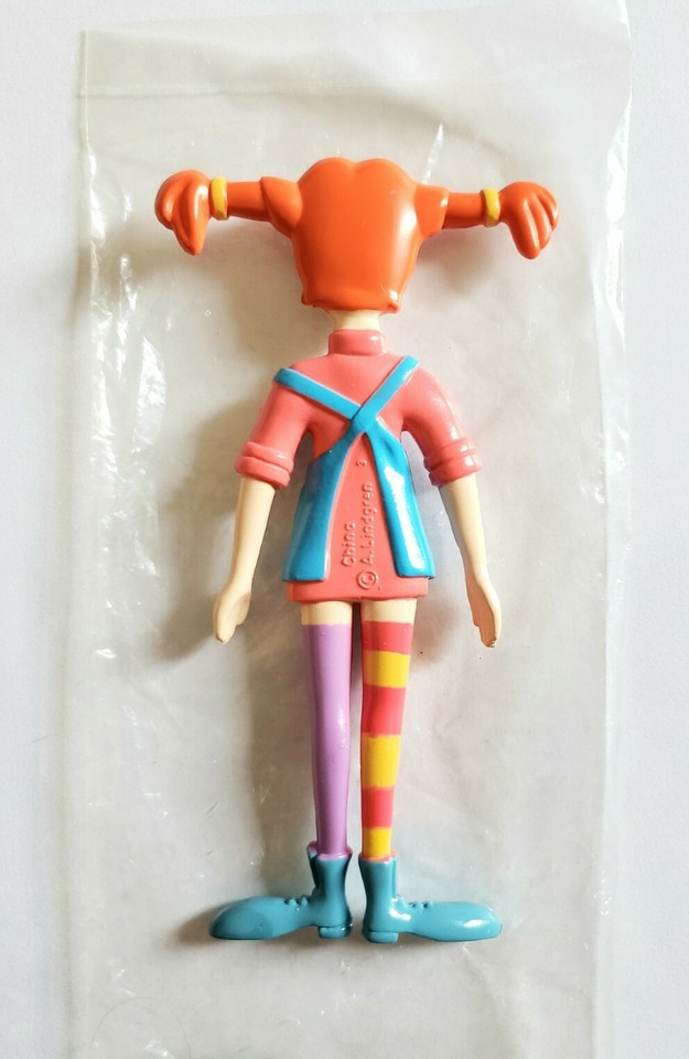VINTAGE 1990s PIPPI LONGSTOCKING MOVIE PROMO FIGURE 1997 ANIMATED FILM ...