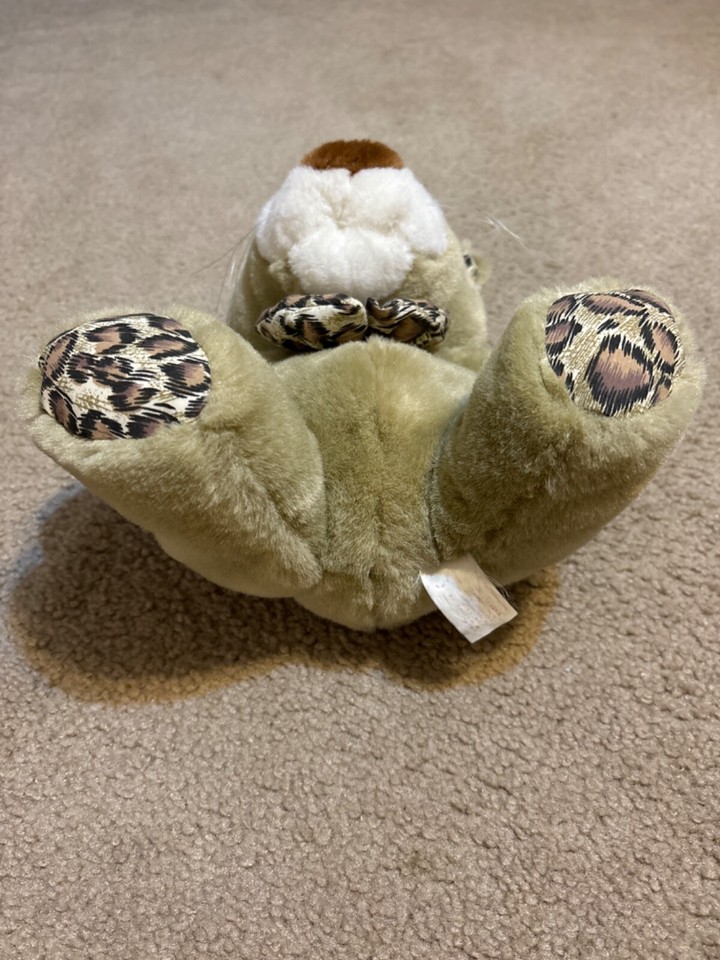 Douglas Cuddle Toy 12” Leopard Cheetah Cub SPATTER Plush NEW w./ tags ...